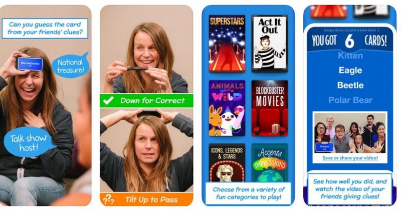 Heads Up ist das ultimative Party-Spiel für iOS und Android!