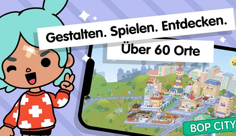 Toca Life World - die Kinderapp mit über 300 Figuren!
