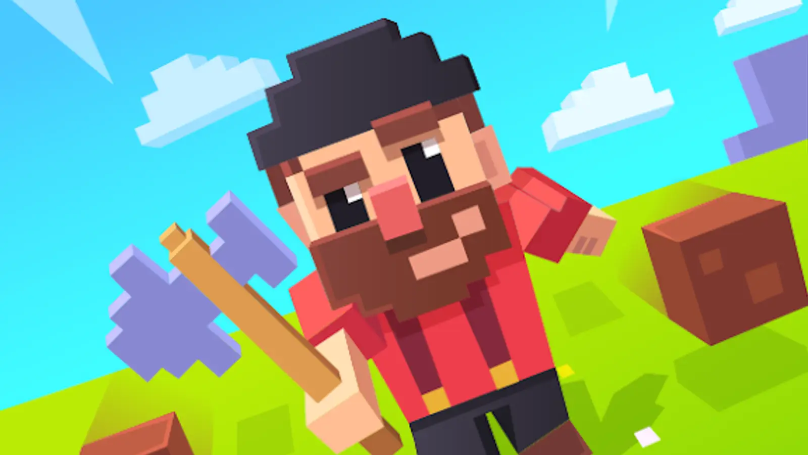 Craft Valley ist ein nettes Block-Aufbauspiel