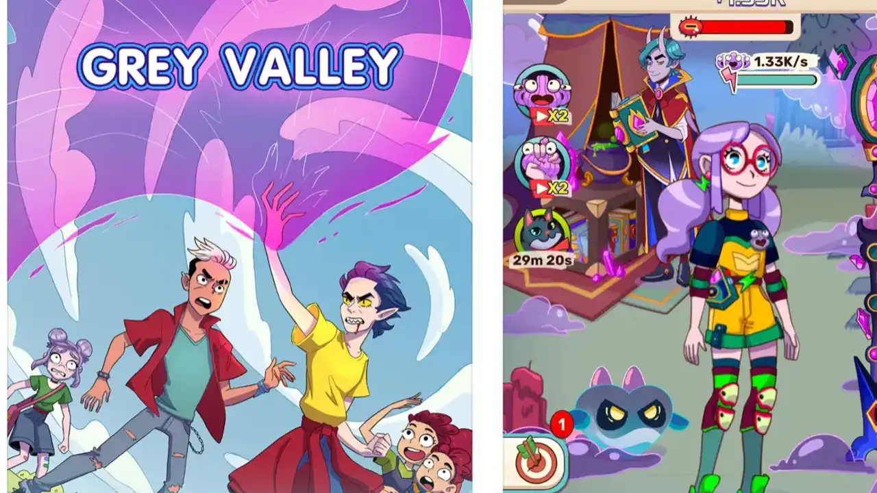 Grey Valley ist ein komisches Idle Game