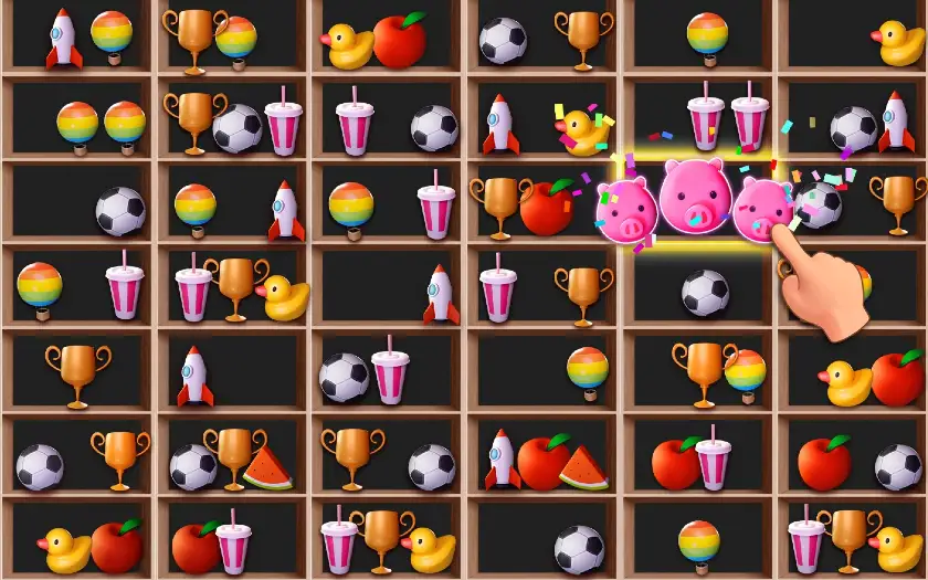 Triple Match 3D ist ein entspanntes Spielchen